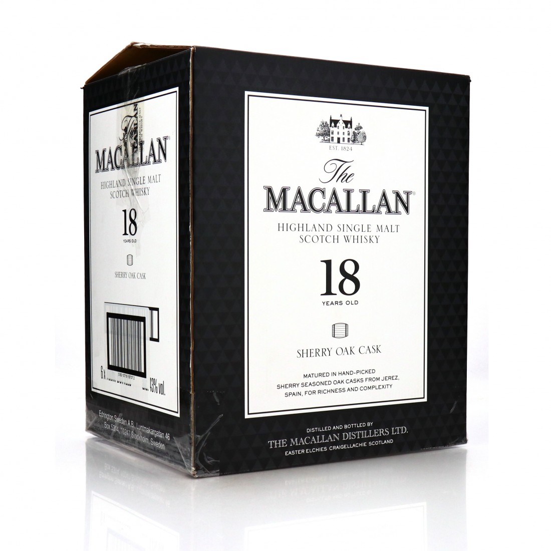 Macallan 18 Year Old Sherry Oak 2021 Release 6 x 70cl / Case | Whisky ...