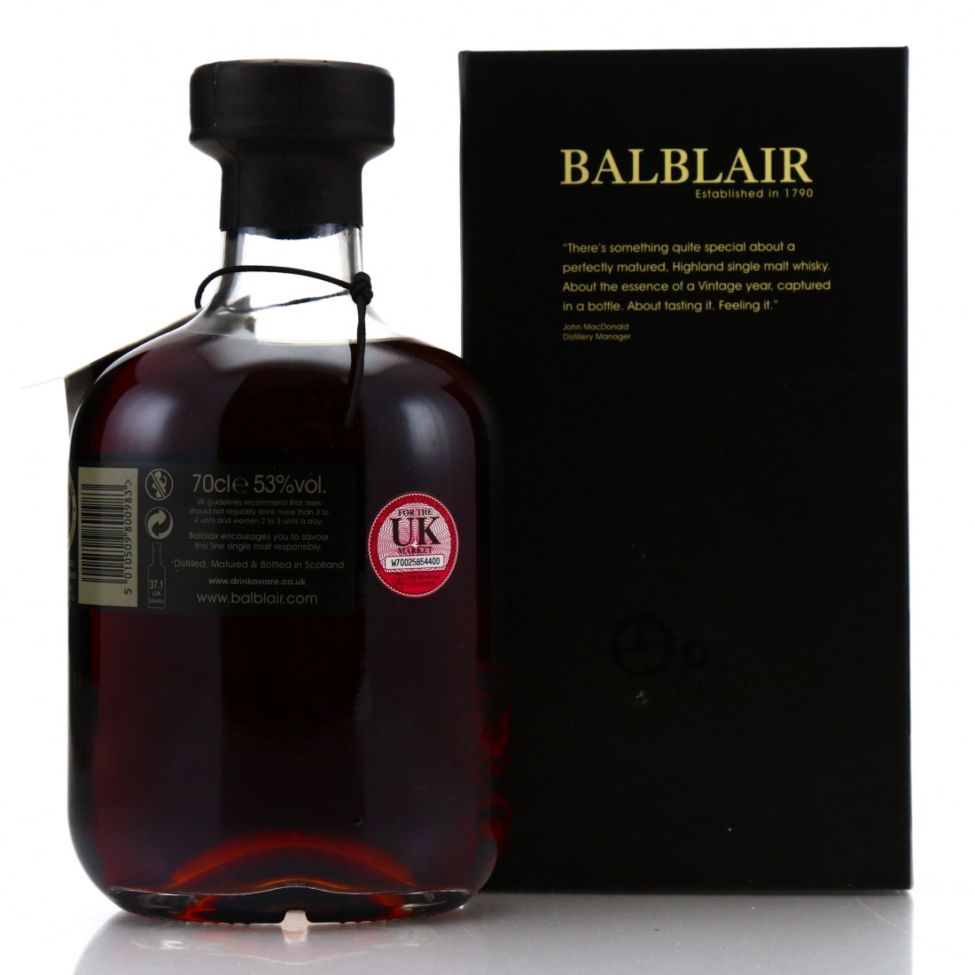 Balblair 2000 Single Sherry Cask #1343 / TWE | Whisky Auctioneer