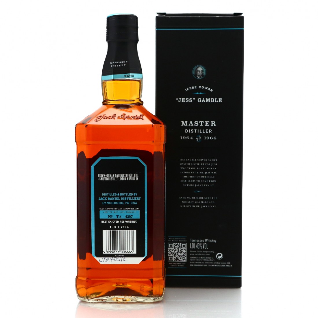 Jack Daniel's Master Distiller No.4 1 Litre / 'Jess' Gamble | Whisky ...