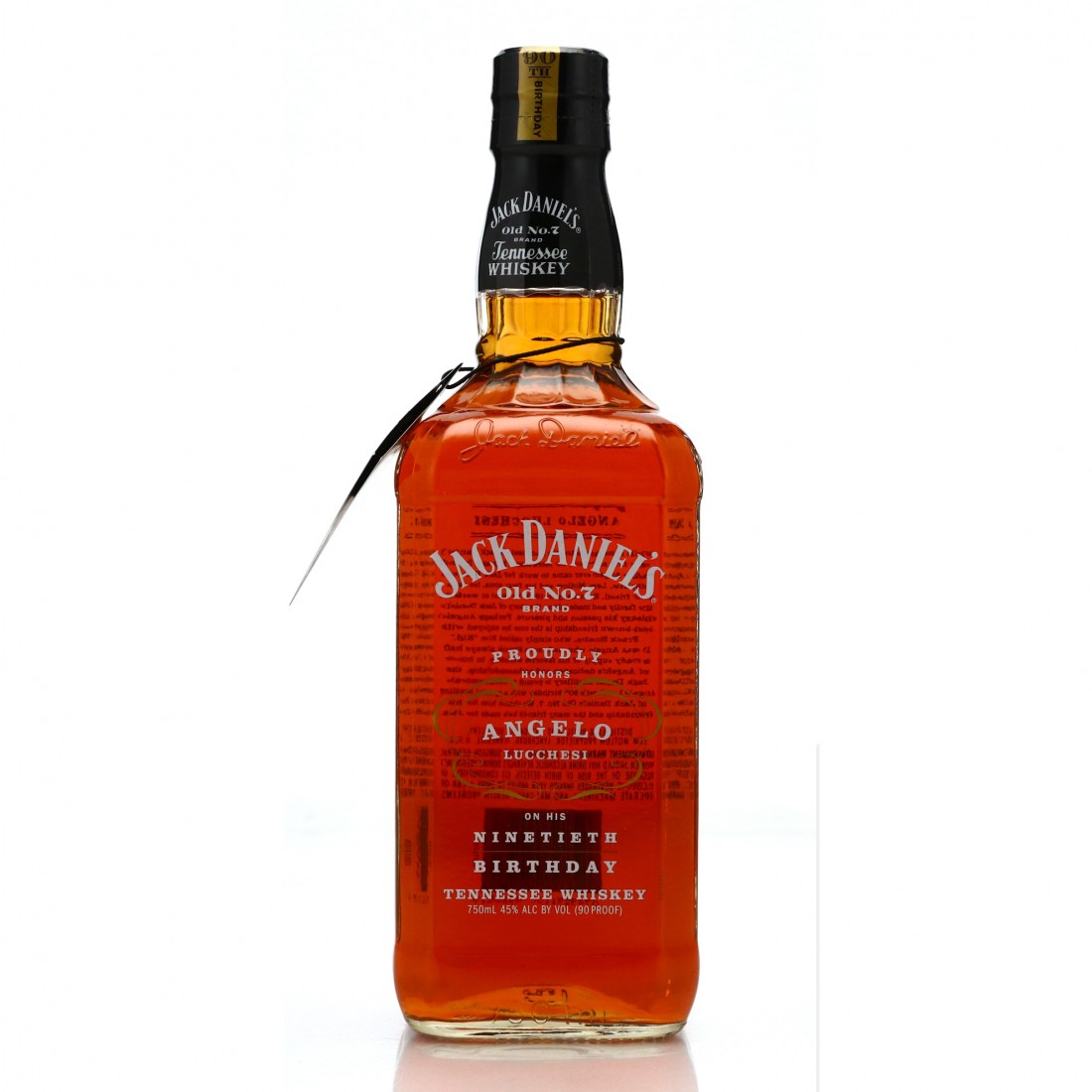 Jack Daniel's Old No.7 Angelo Lucchesi 90th Birthday | Whisky Auctioneer