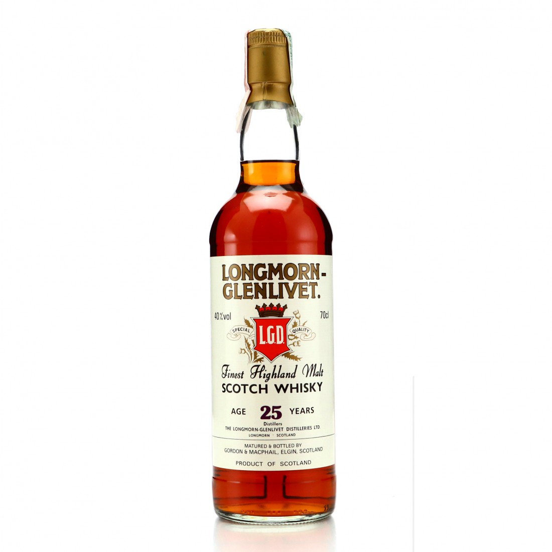 Longmorn 25 Year Old Gordon and MacPhail | Whisky Auctioneer