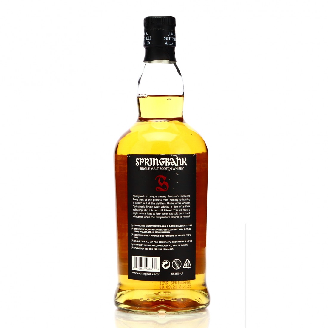 Springbank 12 Year Old Cask Strength 2021 / 55.9% | Whisky Auctioneer