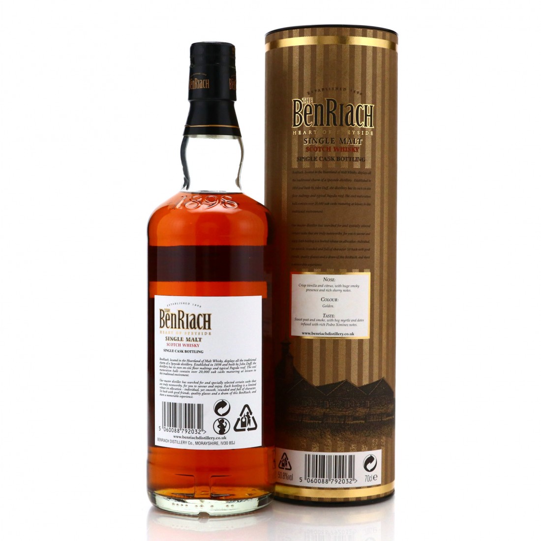 Benriach 1994 Single Cask #2994 15 Years Old / Peated PX Finish ...