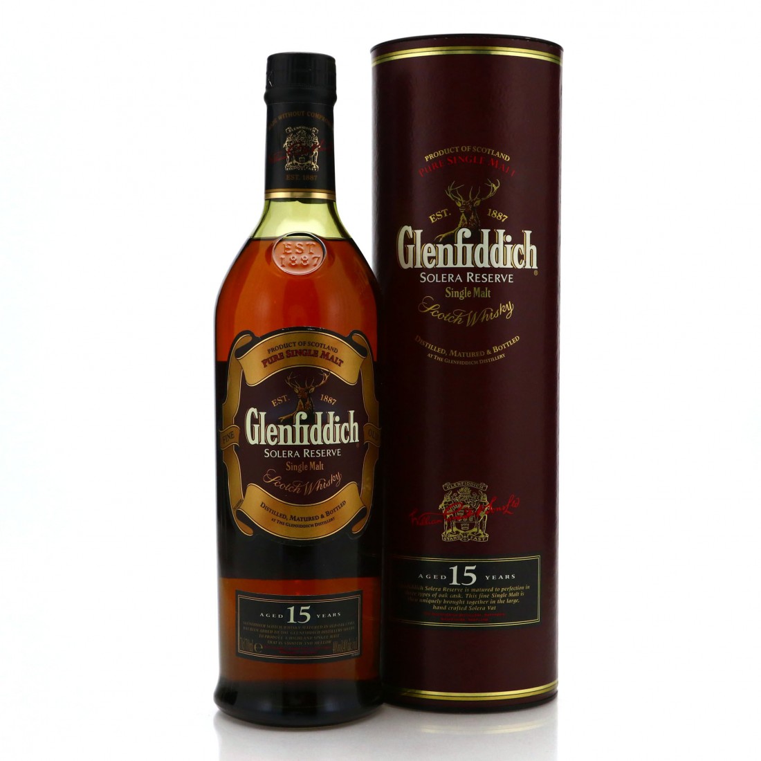 Glenfiddich 15 Year Old Solera Reserve pre-2007 | Whisky Auctioneer