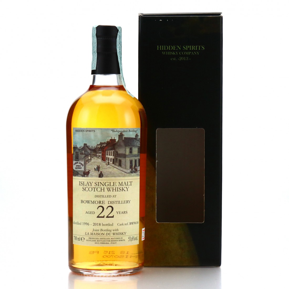 Bowmore 1996 Hidden Spirits 22 Year Old / LMDW | Whisky Auctioneer