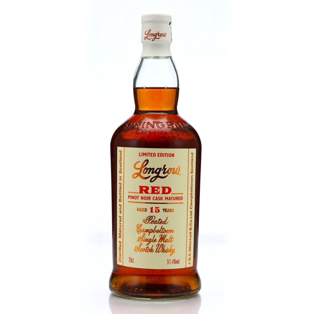 Longrow Red 15 Year Old Pinot Noir | Whisky Auctioneer