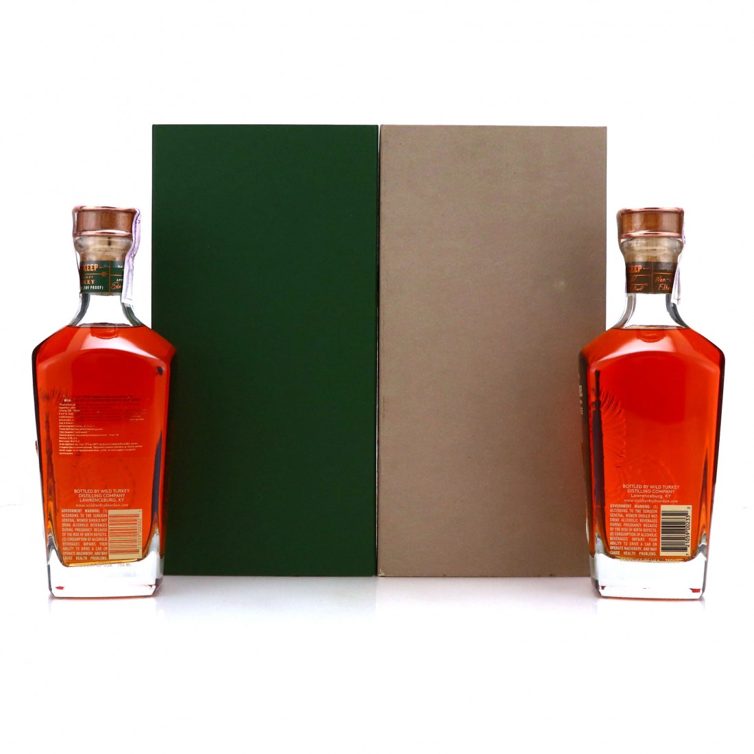 Wild Turkey Old Master's Keep Cornerstone Rye & Decades Bourbon Batch ...