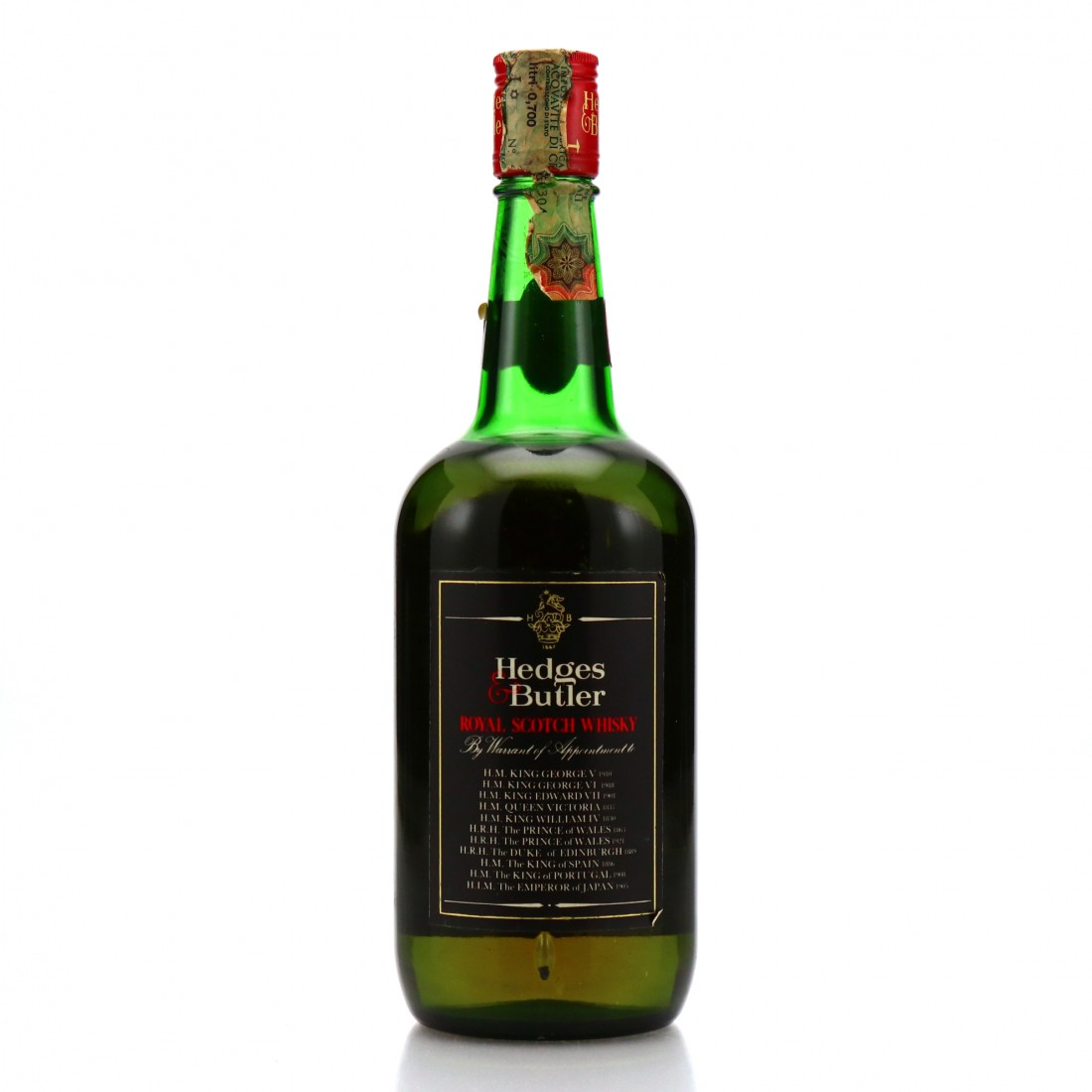 Hedges & Butler 12 Year Old Royal Scotch Whisky | Whisky Auctioneer