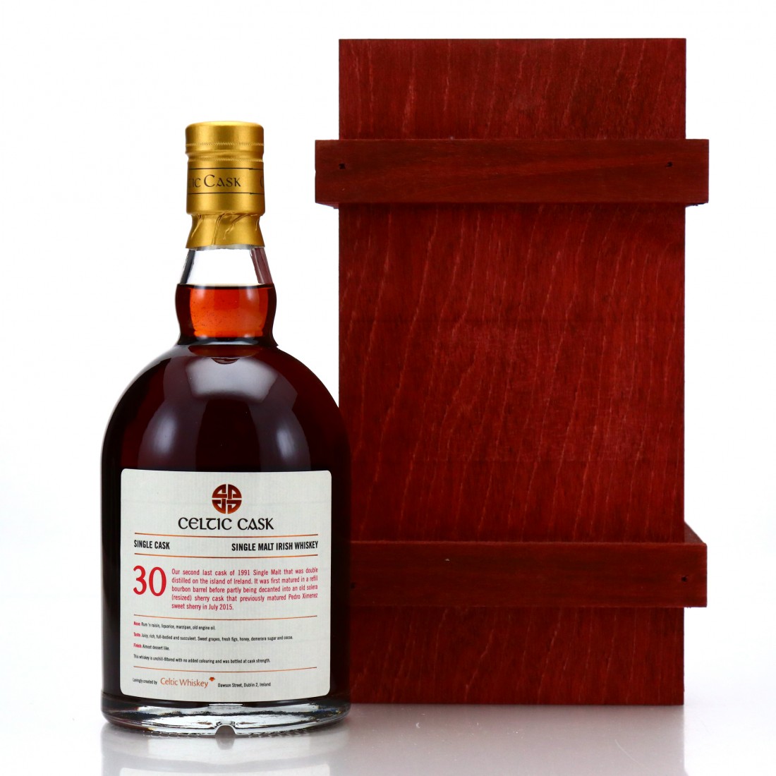 Irish Single Malt 1991 Celtic Cask Triocha | Whisky Auctioneer