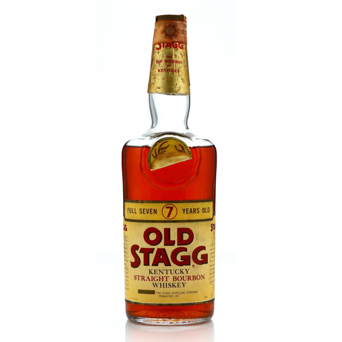 Old Stagg 7 Year Old Kentucky Straight Bourbon 1972 | Whisky Auctioneer