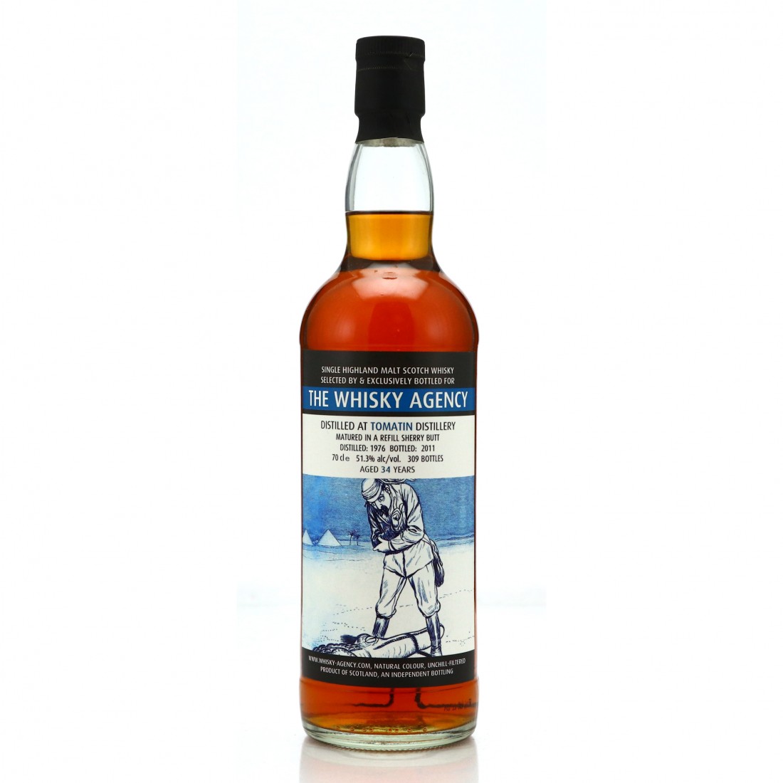 Tomatin 1976 Whisky Agency 34 Year Old Whisky Auctioneer