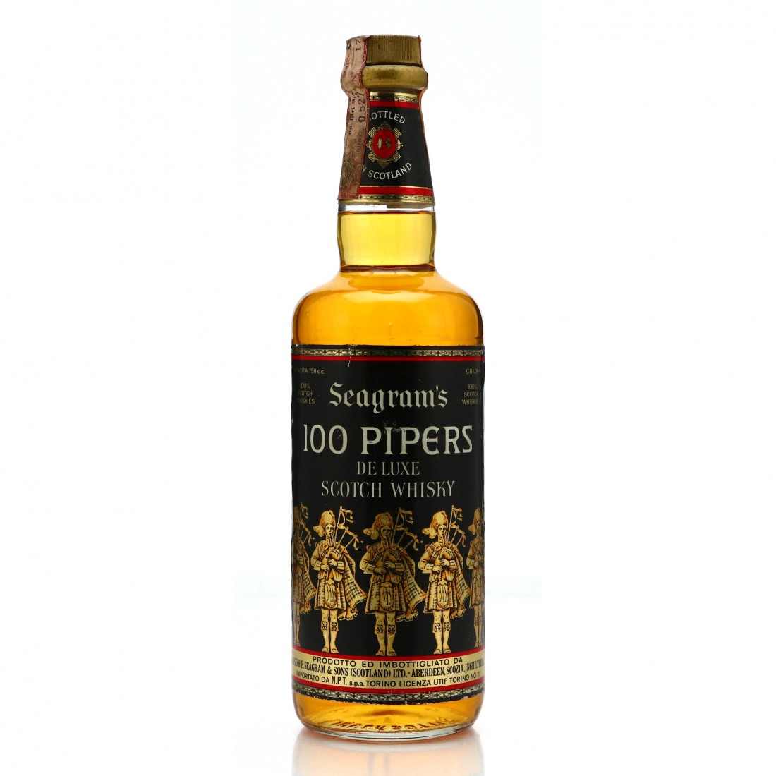 Seagram's 100 Pipers 1970s | Whisky Auctioneer