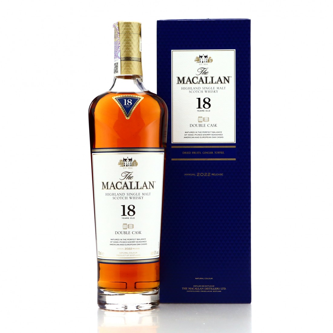 Macallan 18 Year Old Double Cask 2022 Release | Whisky Auctioneer