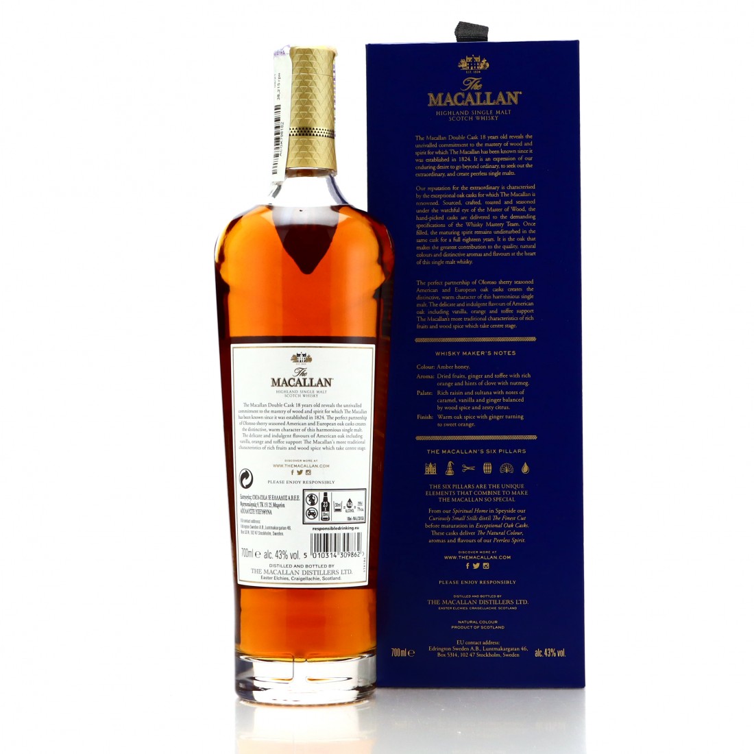 Macallan 18 Year Old Double Cask 2022 Release | Whisky Auctioneer