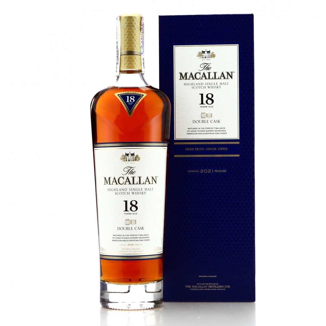 Macallan 18 Year Old Double Cask 2021 Release | Whisky Auctioneer