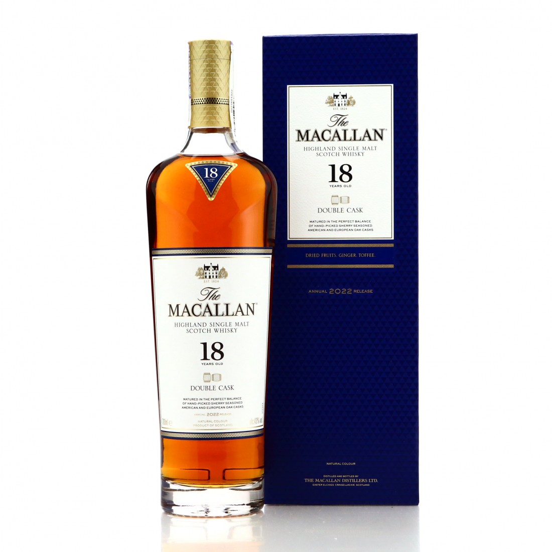 Macallan 18 Year Old Double Cask 2022 Release | Whisky Auctioneer