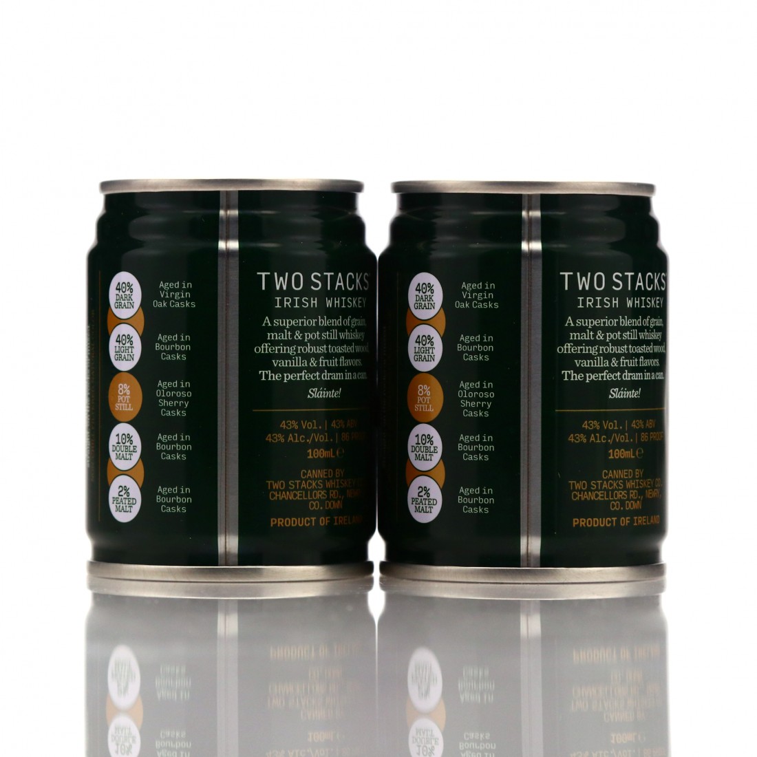 Two Stacks Dram in a Can 2 x 10cl | Whisky Auctioneer