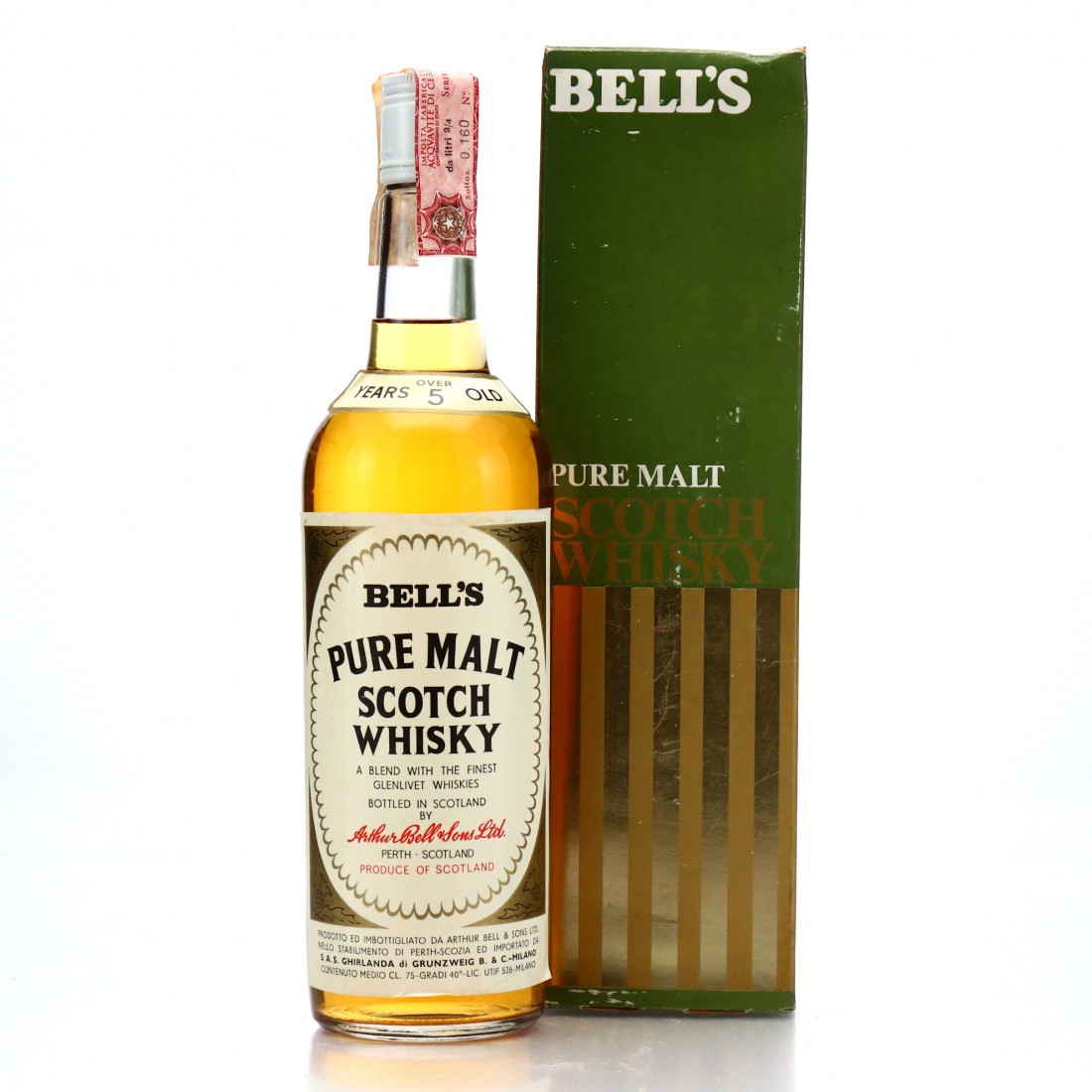 Bell's 5 Year Old Pure Malt 1960s | Whisky Auctioneer