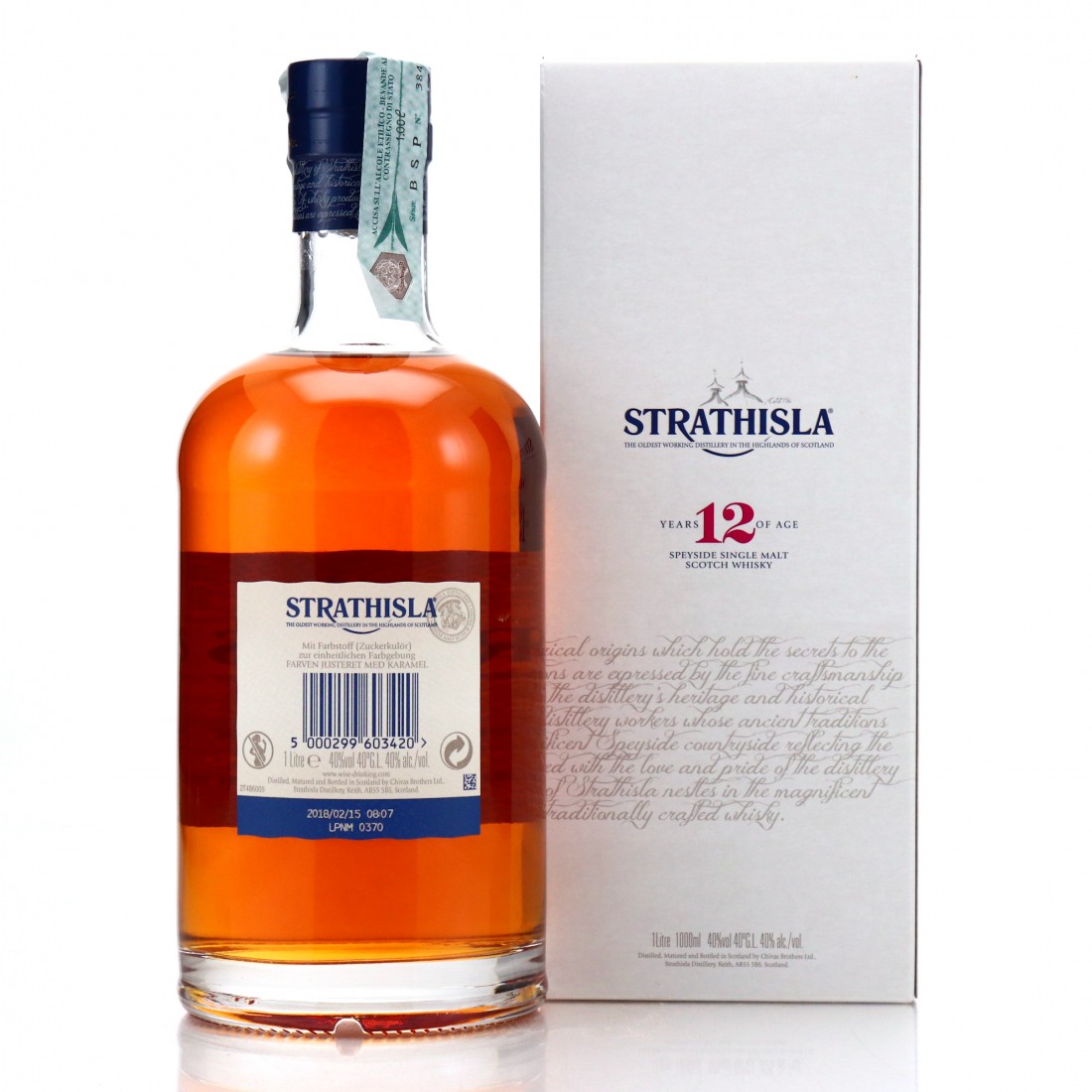 Strathisla 12 Year Old 1 litre | Whisky Auctioneer