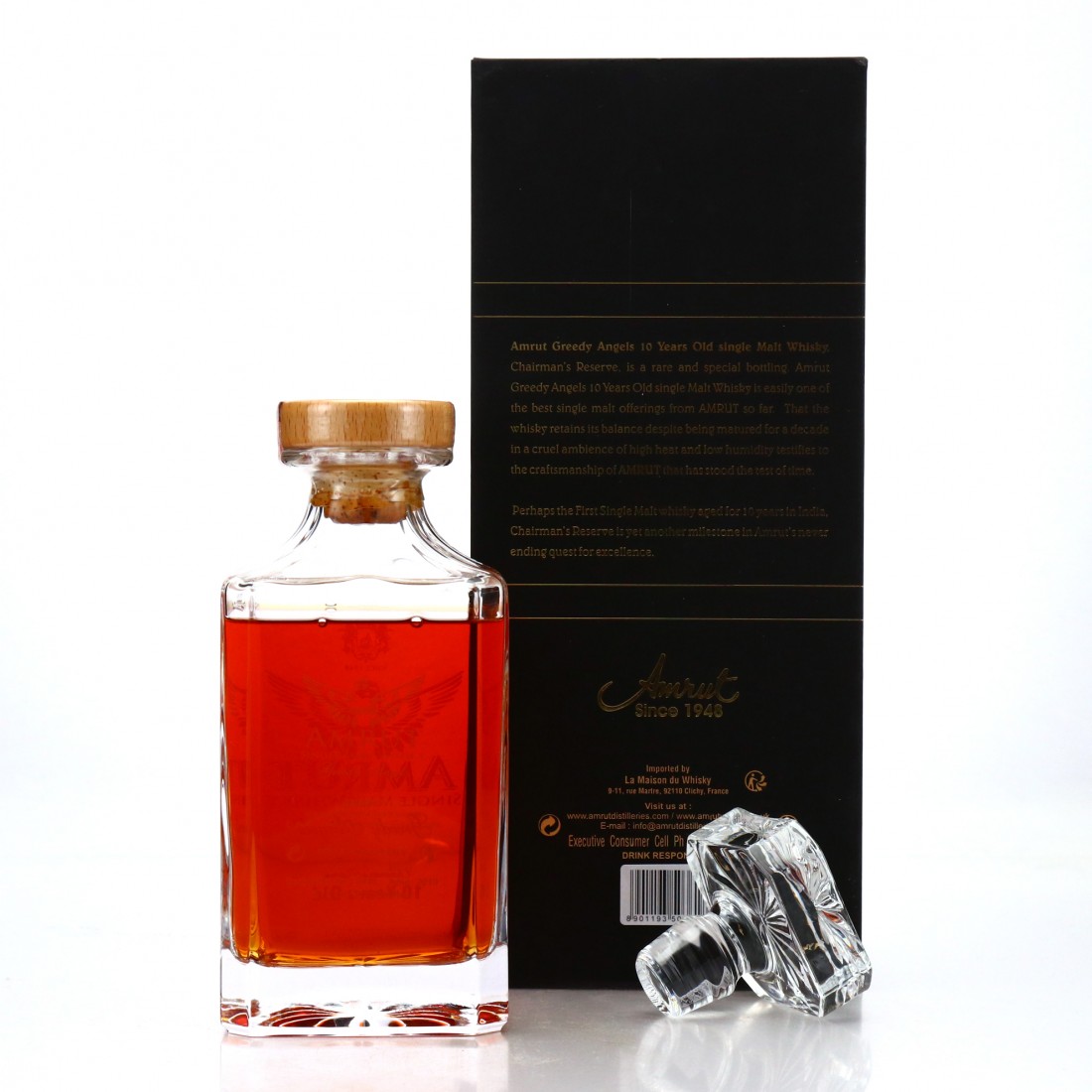 Amrut Greedy Angels 10 Year Old Chairman's Reserve | Whisky Auctioneer