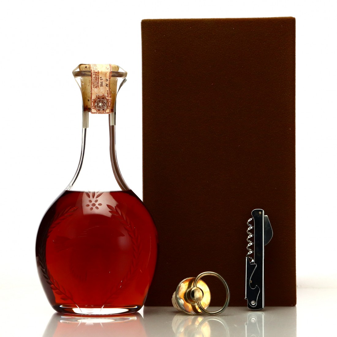 Wild Turkey 8 Year Old 101 Proof Wedgwood Crystal Decanter 1 Litre ...