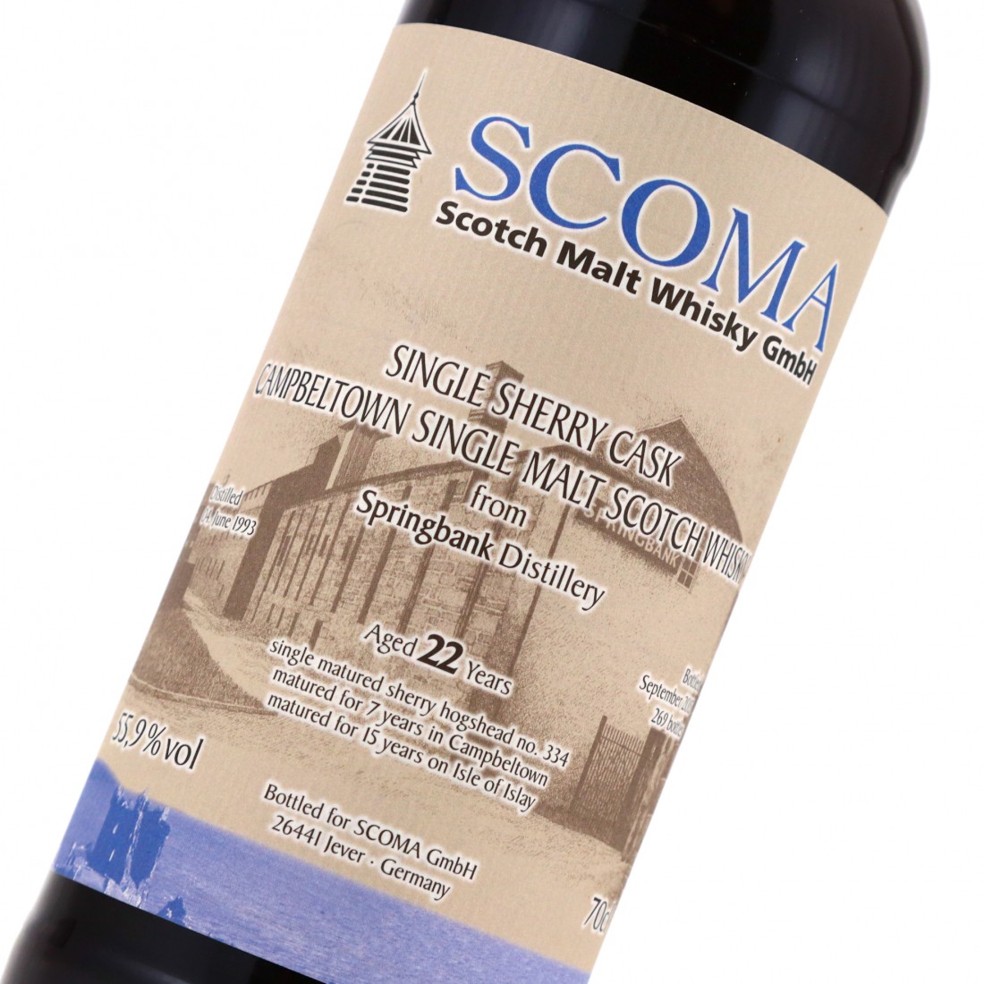 Springbank 1993 Scoma 22 Year Old | Whisky Auctioneer