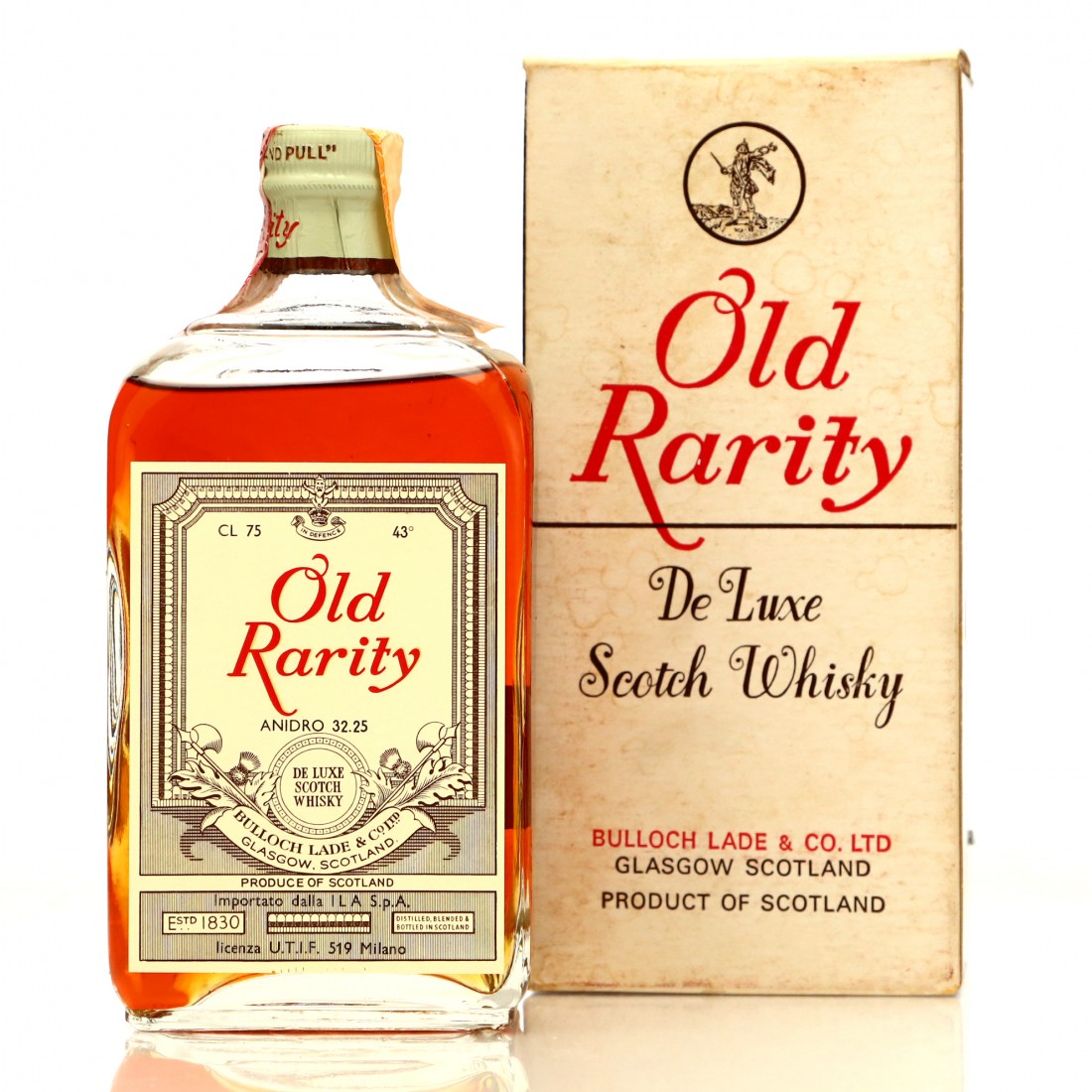 Old Rarity De Luxe Scotch Whisky 1980s | Whisky Auctioneer