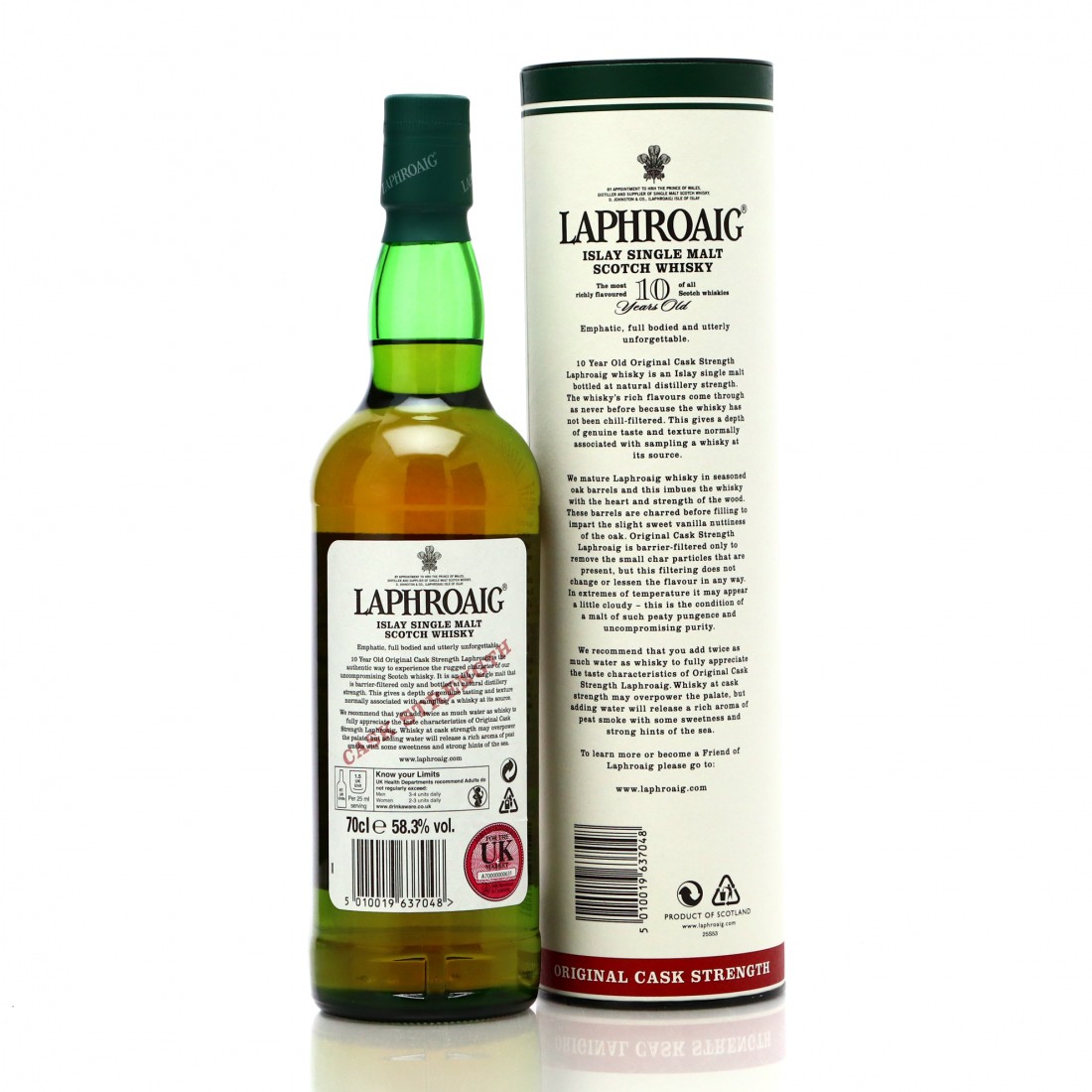 Laphroaig 10 Year Old Cask Strength Batch 004 Whisky Auctioneer