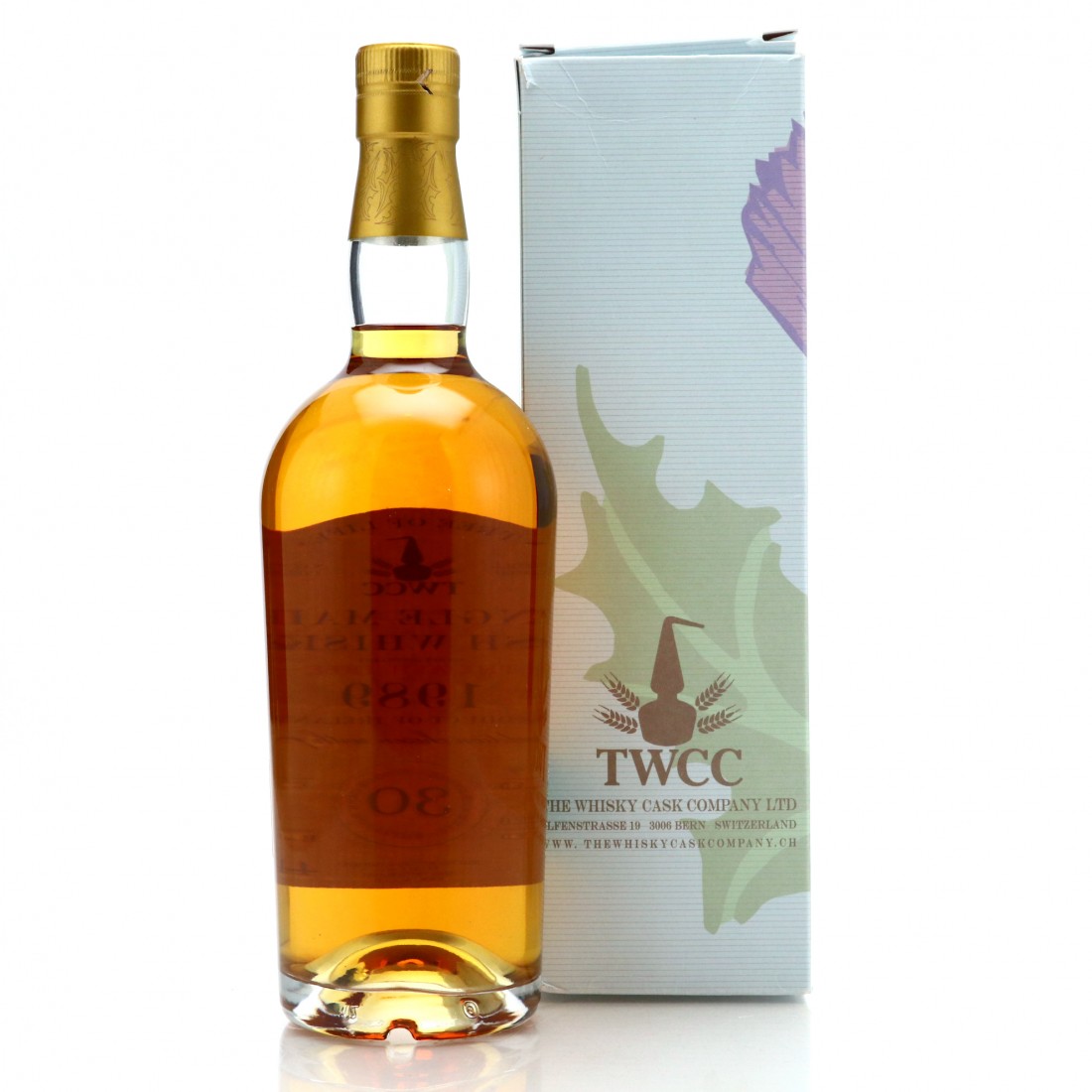 Irish Single Malt 1989 The Ash Tree 30 Year Old Irish Whiskey / TWCC ...