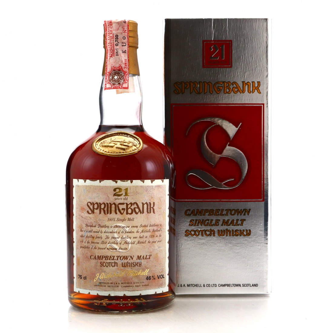 Springbank 21 Year Old J. Archibald Mitchell 75cl | Whisky Auctioneer