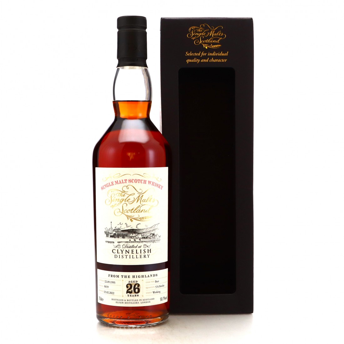 Clynelish 1995 Single Malts of Scotland 26 Year Old | Whisky Auctioneer