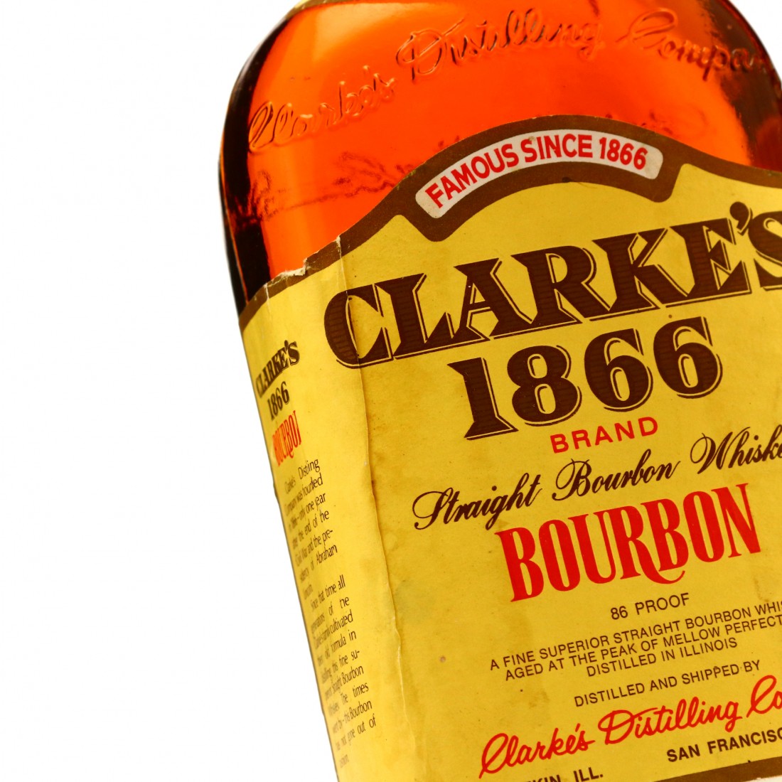 Clarke's '1866' Kentucky Straight Bourbon | Whisky Auctioneer