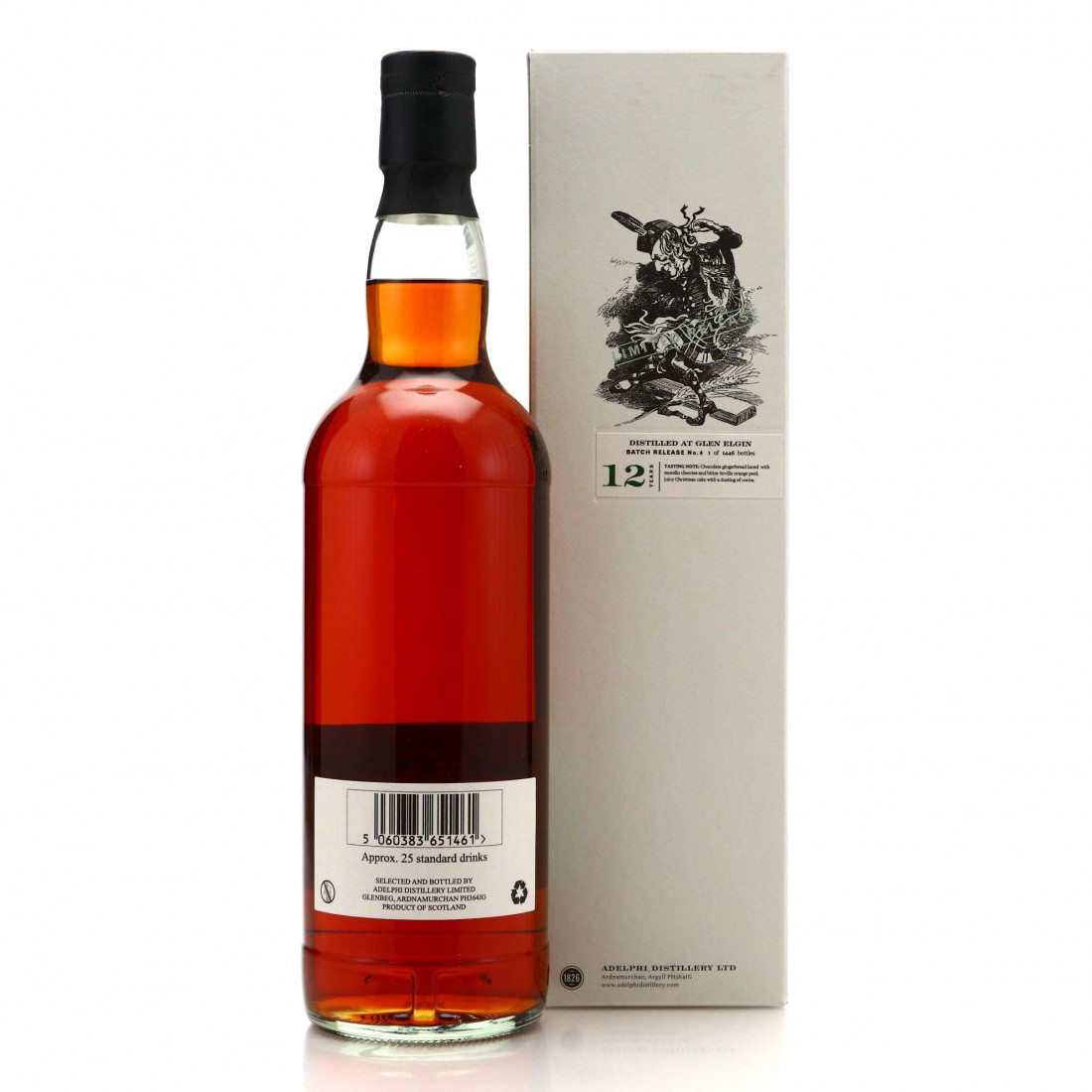 Glen Elgin 12 Year Old Adelphi Laudale Batch #4 | Whisky Auctioneer