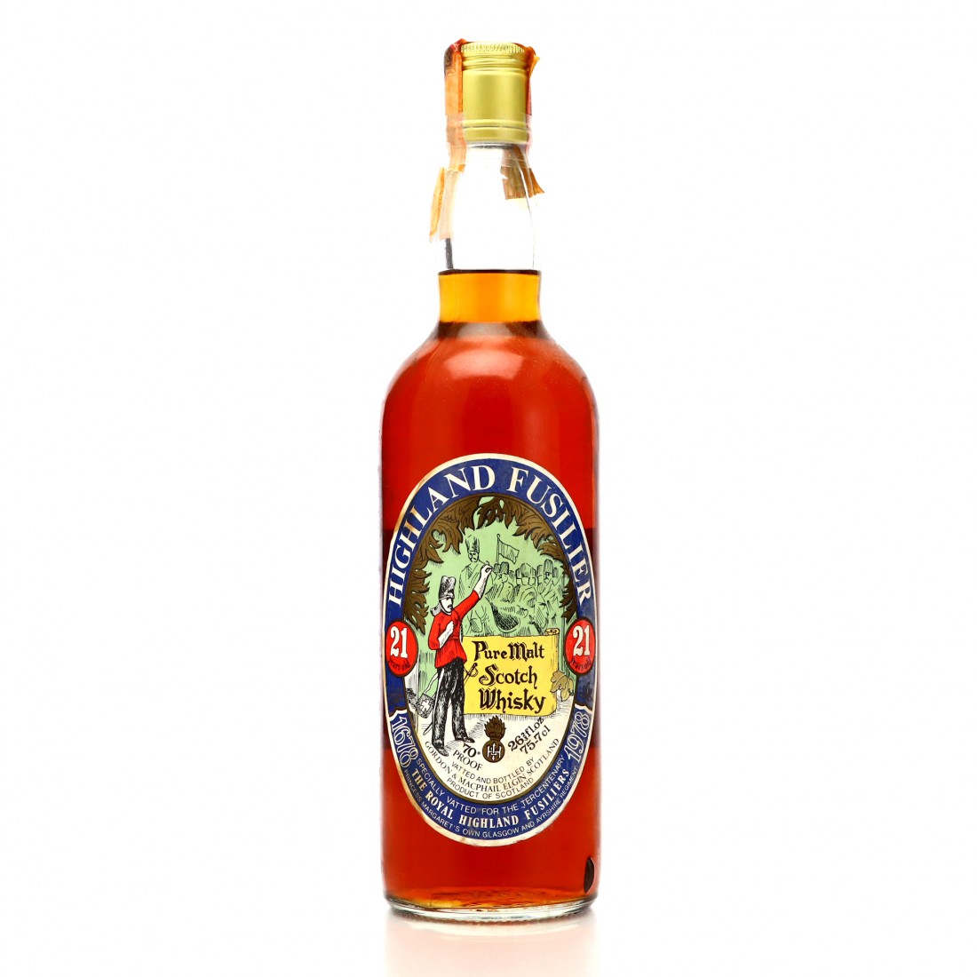 Highland Fusilier 21 Year Old Tercentenary 'Remember Series' 1978 ...