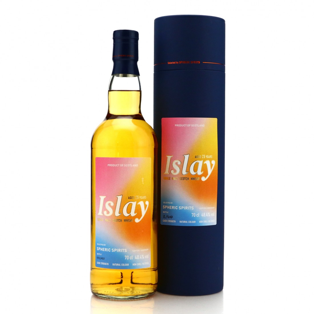 Islay Single Malt 25 Year Old Spheric Spirits / Bottle #02 | Whisky ...