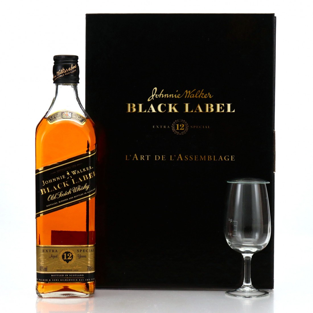 Johnnie Walker 12 Year Old Black Label Gift Set | Whisky Auctioneer