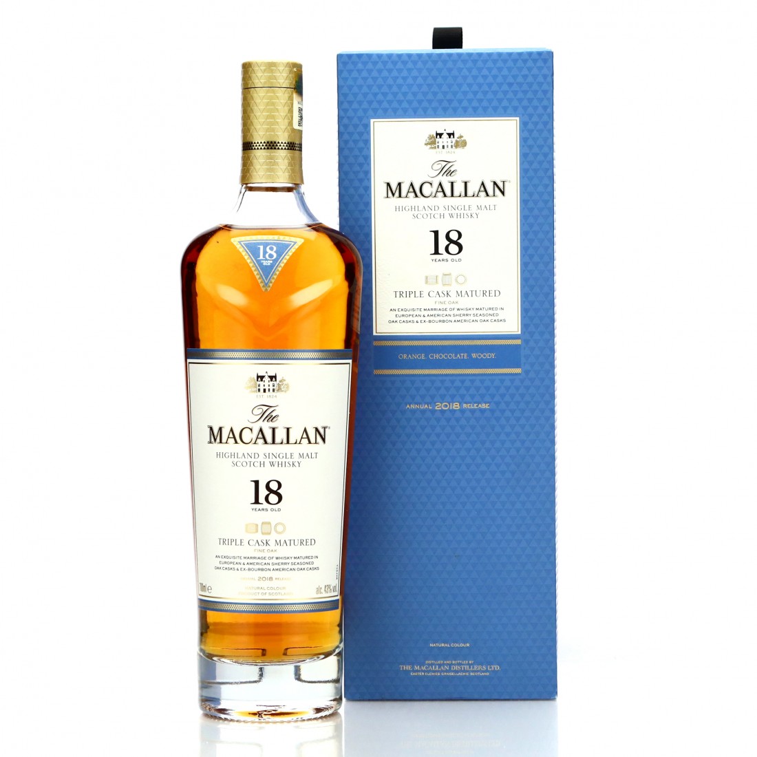 Macallan 18 Year Old Triple Cask 2018 Release | Whisky Auctioneer