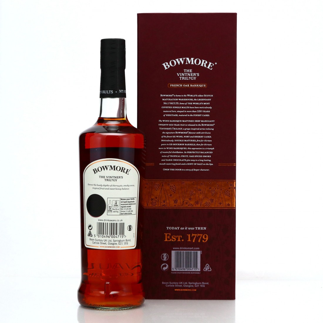 Bowmore 26 Year Old The Vintner's Trilogy II / French Oak Barrique ...