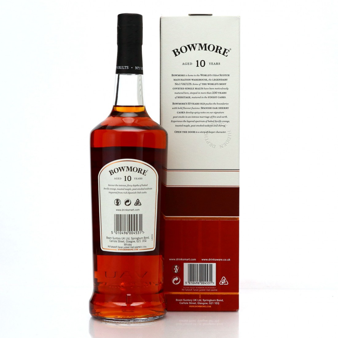 Bowmore 10 Year Old Dark and Intense 1 Litre | Whisky Auctioneer