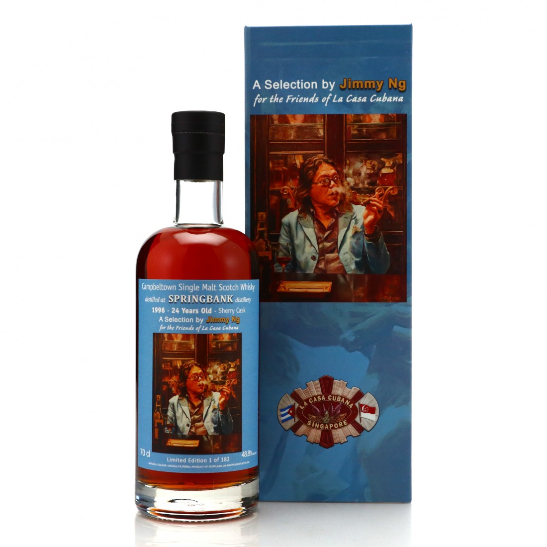 Springbank 1996 24 Year Old / Jimmy NG - Friends of LA Casa Cubana ...