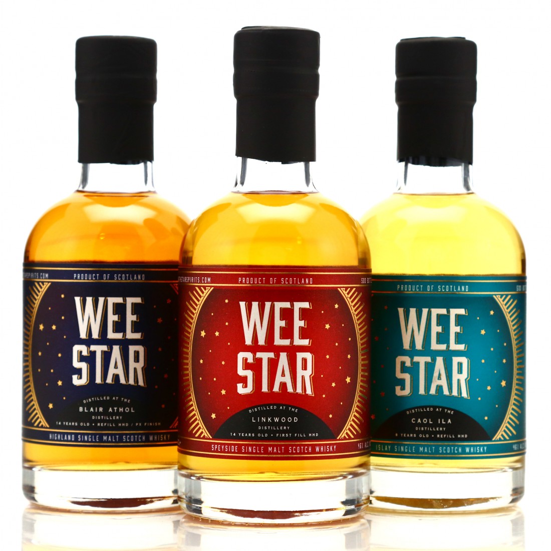 North Star Wee Star Gift Pack 3 x 20cl | Whisky Auctioneer