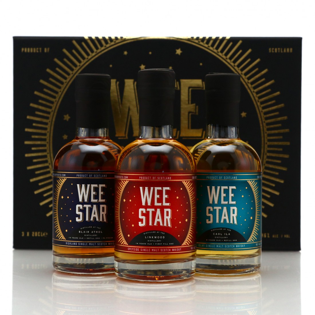 North Star Wee Star Gift Pack 3 x 20cl | Whisky Auctioneer