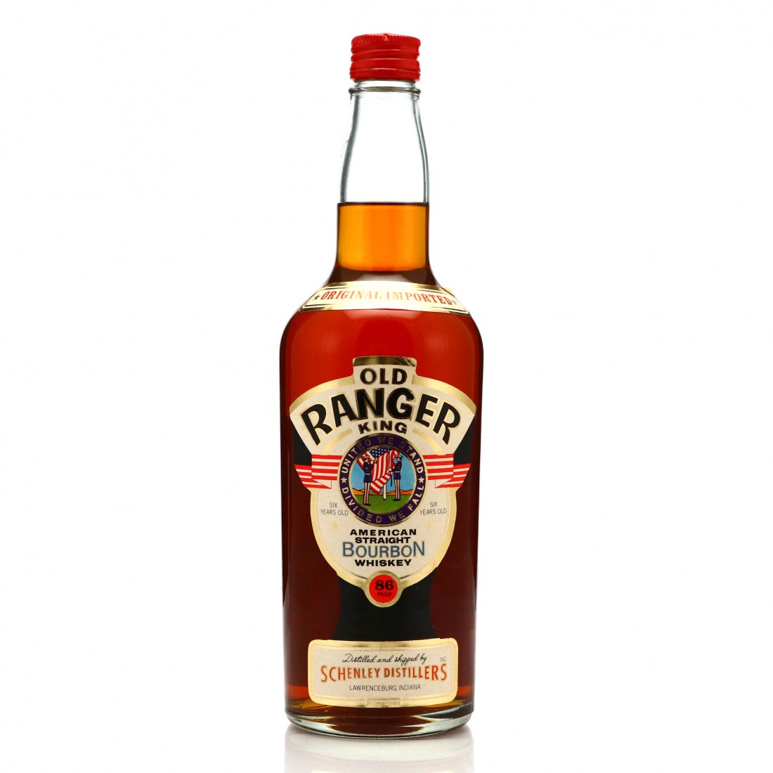 Old Ranger King 6 Year Old Straight Bourbon 70cl circa 1970s | Whisky ...