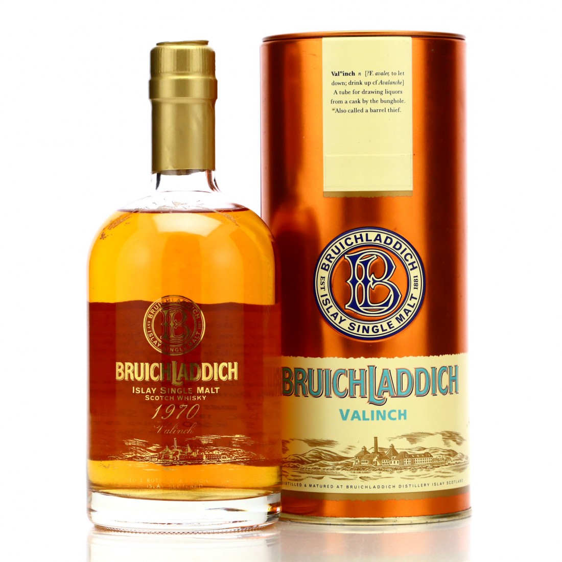 Bruichladdich 1970 Valinch I Was There 30 Year Old Whisky Auctioneer