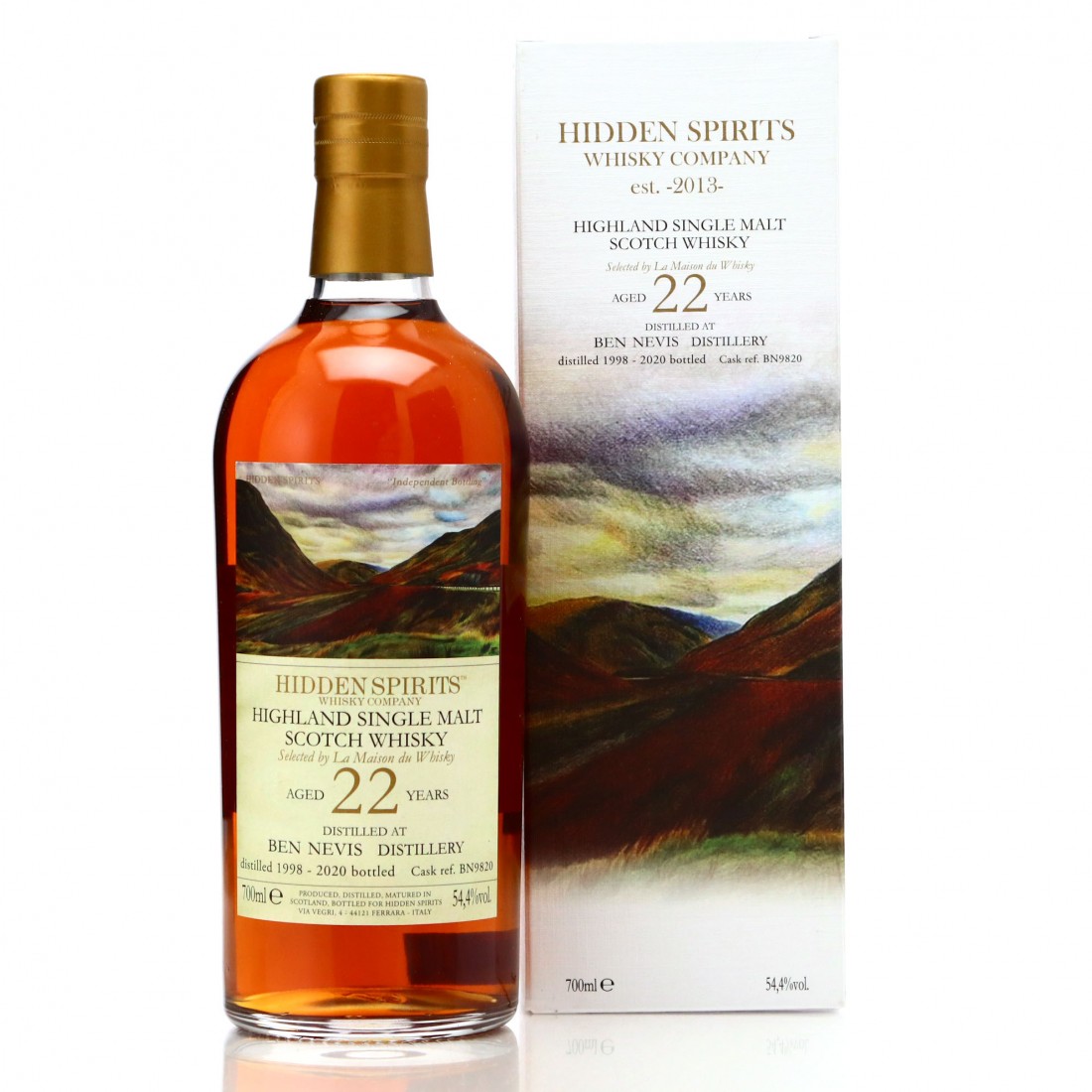 Ben Nevis 1998 Hidden Spirits 22 Year Old / LMDW | Whisky Auctioneer