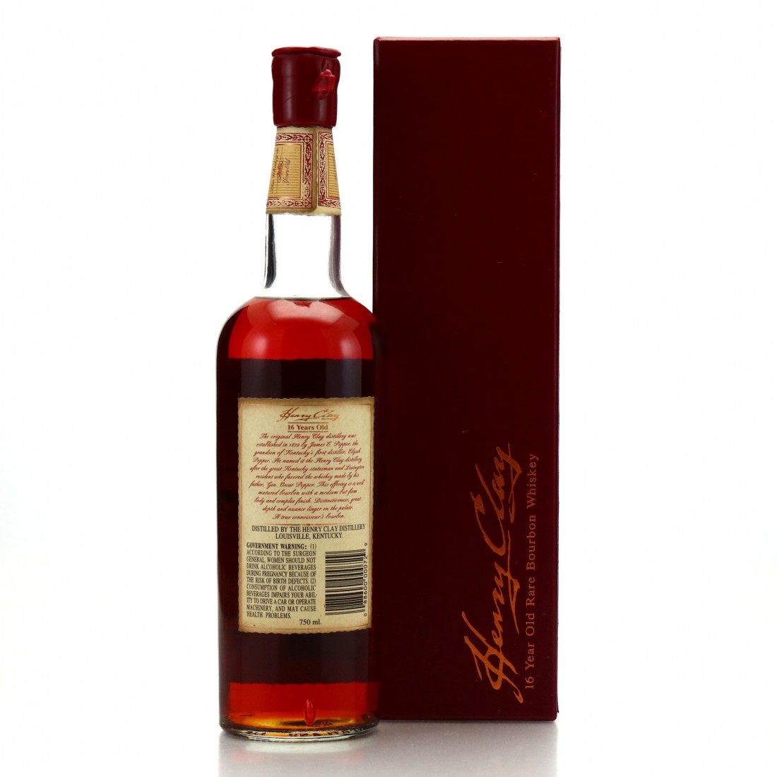 Henry Clay 1980 Rare Bourbon 16 Year Old | Whisky Auctioneer