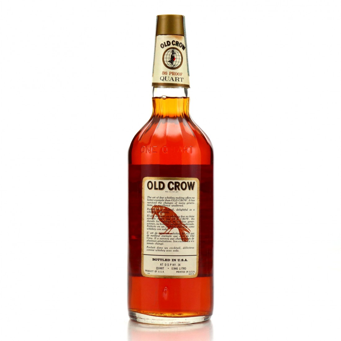 Old Crow Kentucky Straight Bourbon 1972 | Whisky Auctioneer