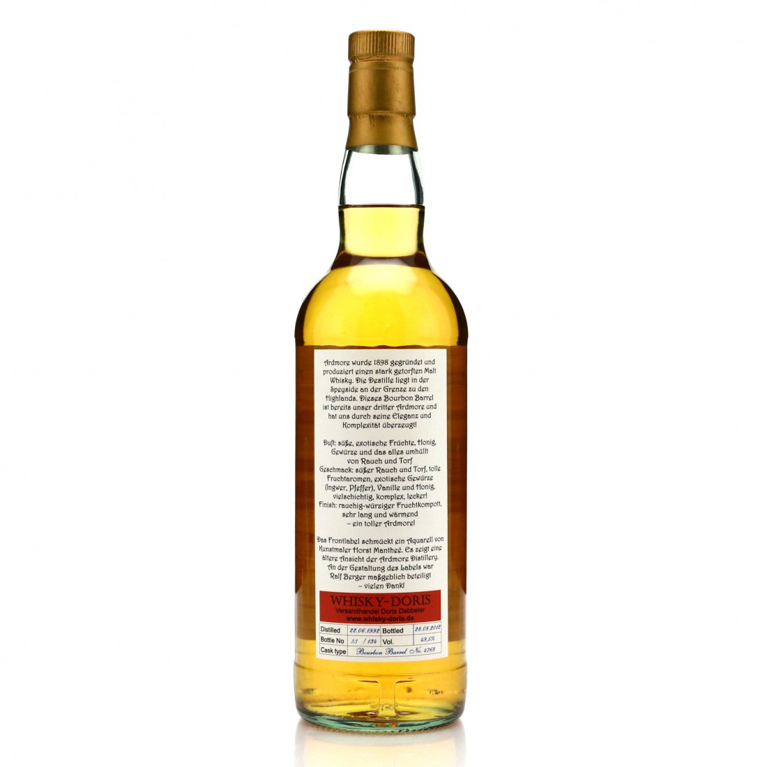 Ardmore 1992 Whisky-Doris 20 Year Old | Whisky Auctioneer