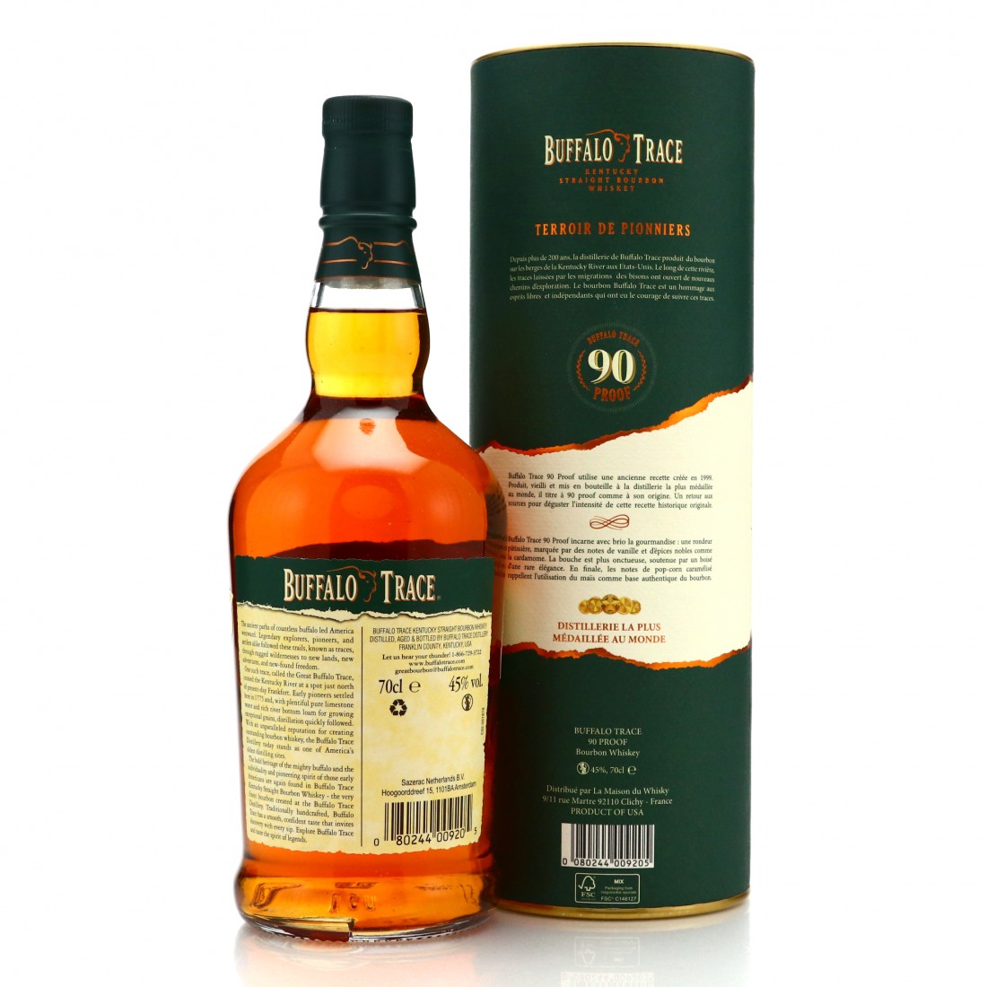 Buffalo Trace Kentucky Straight Bourbon 90 Proof 70cl | Whisky Auctioneer