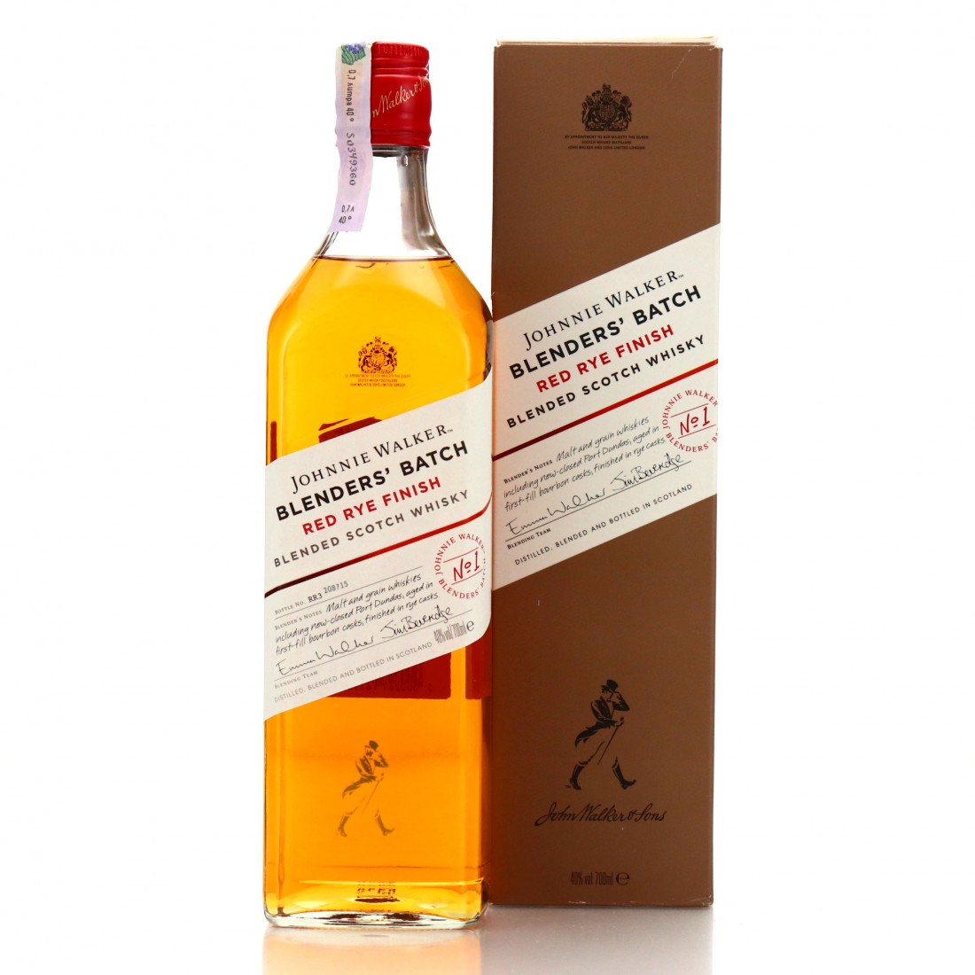 Johnnie Walker Red Rye Finish Batch #1 | Whisky Auctioneer